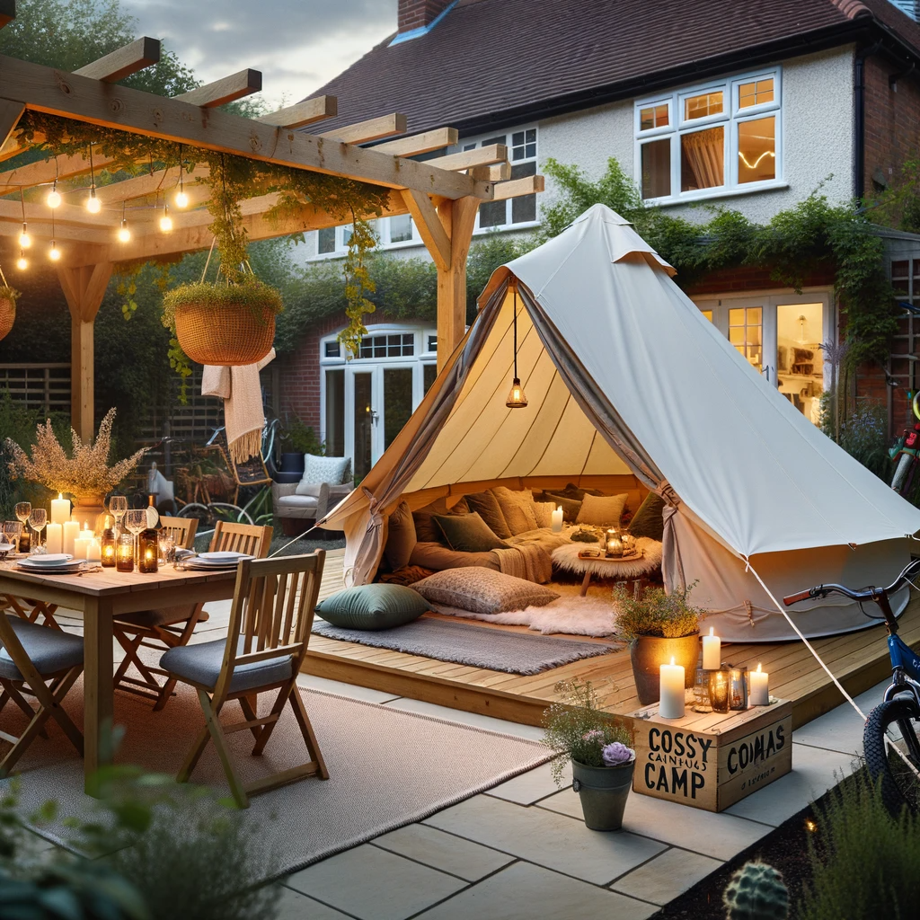 Cozy Canvas Camp – Experience glamping at home! Delivering our fully ...