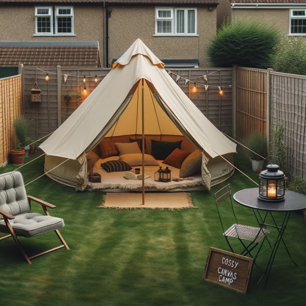 Cozy Canvas Camp – Experience glamping at home! Delivering our fully ...