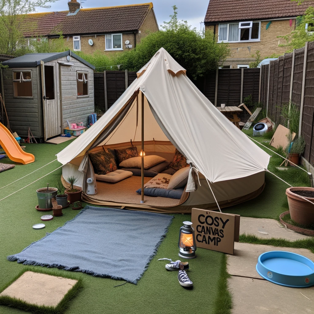 Cozy Canvas Camp – Experience glamping at home! Delivering our fully ...